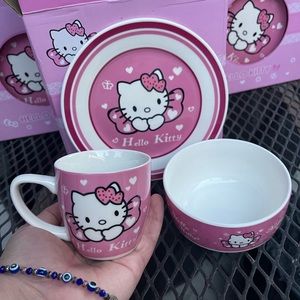 Hello Kitty | Dining | Hello Kitty Cup Set | Poshmark